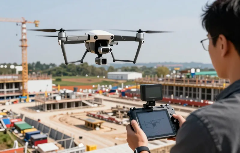 Drone Technology Construction Site Surveying | AVANORTH